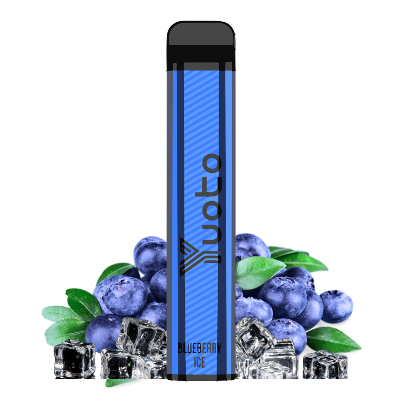 Yuoto 2500 Puffs Blueberry Ice – Disposable Vape In Dubai