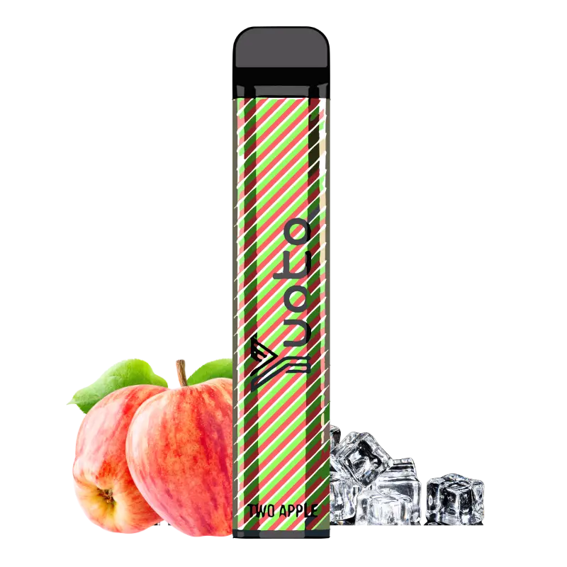 Yuoto 2500 Puffs Two Apple – Disposable Vape In Dubai