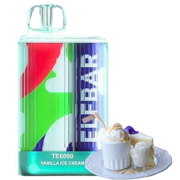 Elf Bar Vanilla Ice Cream Disposable Vape – TE6000 Puffs