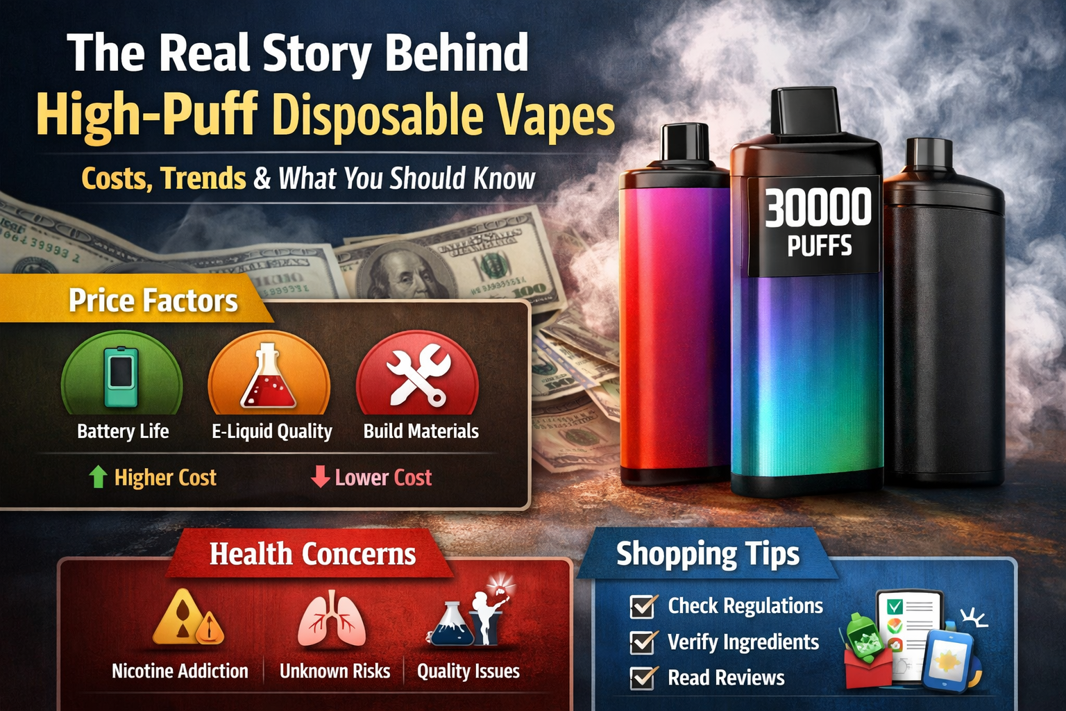 The Real Story Behind High-Puff Disposable Vapes: Costs, Trends, and ...
